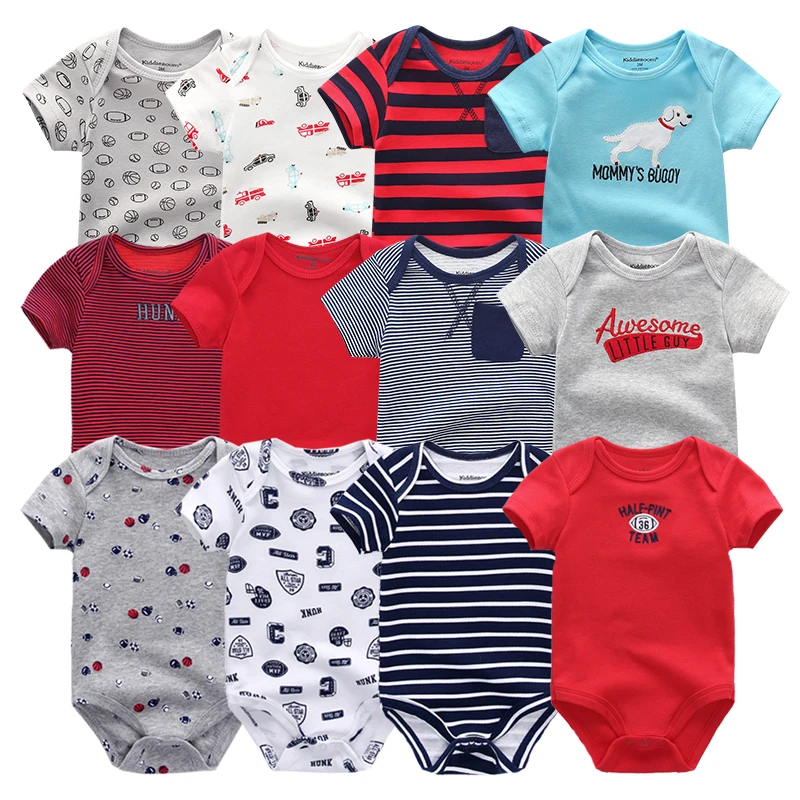 Conjunto de 6 unids/set de ropa Unisex para bebé recién nacido, monos ...