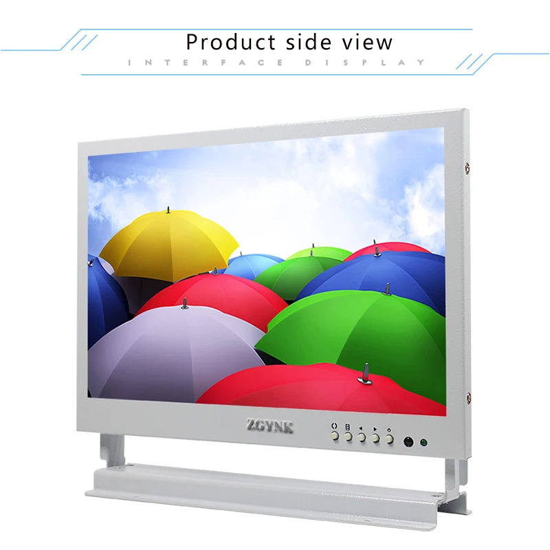 10-inch-white-HD-IPS-screen-industrial-security-equipment-1080P-LCD ...