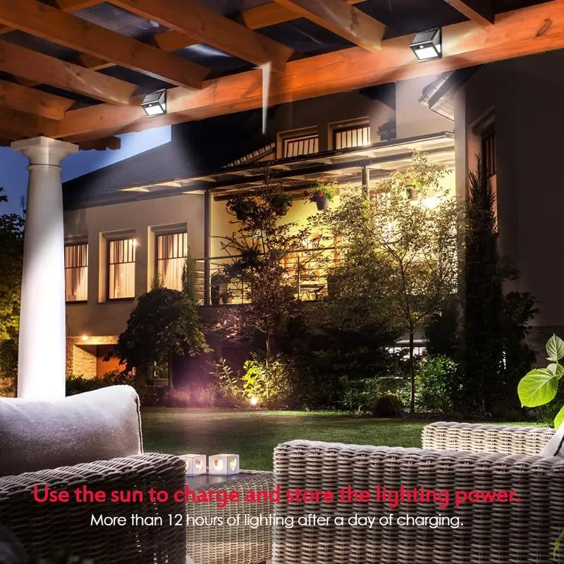 26 светодиодов солнечный датчик движения настенный светильник 3 режима Ip64 наружная уличная