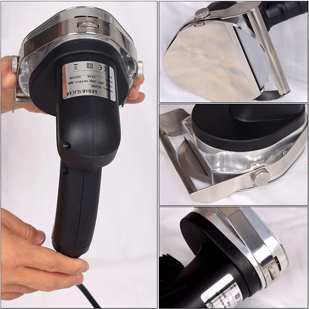 ITOP 2 Blades Automatic Electric Doner Kebab Slicer For Shawarma, Knife ...