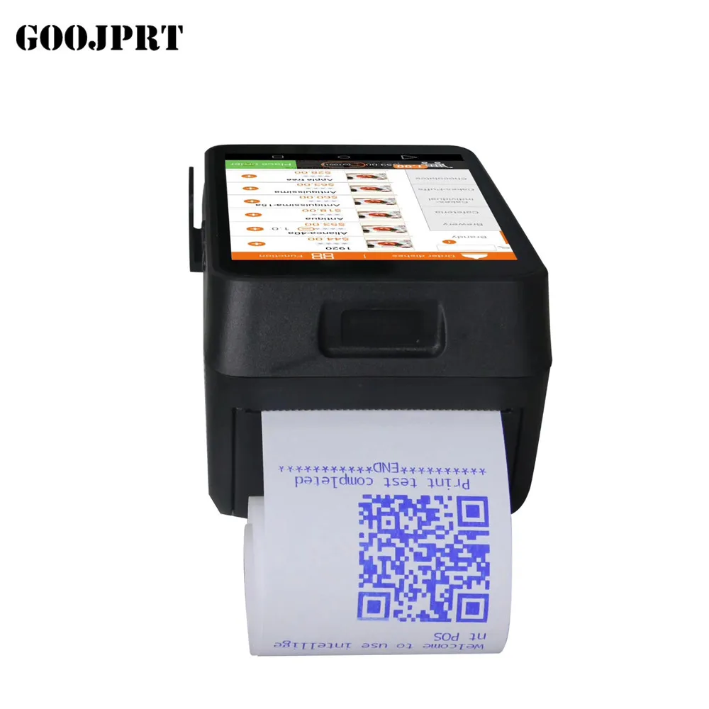Free Shipping Android6 0 Mini Pos Thermal Printer Handheld Pos Terminal