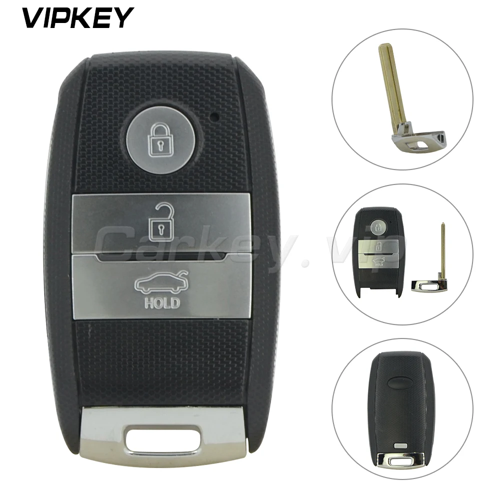 Remotekey 95440 3 Button 433mhz With Id46 Chip Auto Smart Key For Kia ...