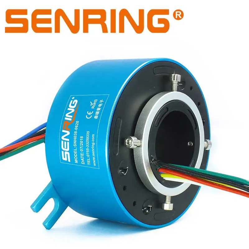 Electrical Rotary Connector 1.5'' bore size(38.1mm) with 6 circuits 20A ...