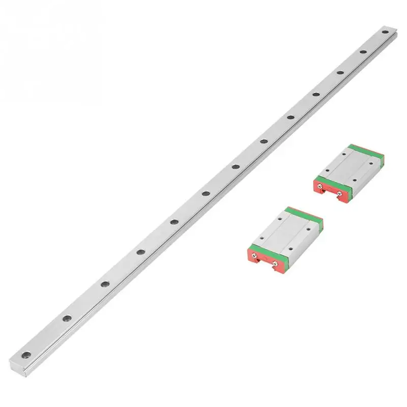 LML15H Linear Slide Guide Rail 500mm Length with 2Pcs Extension Sliding ...