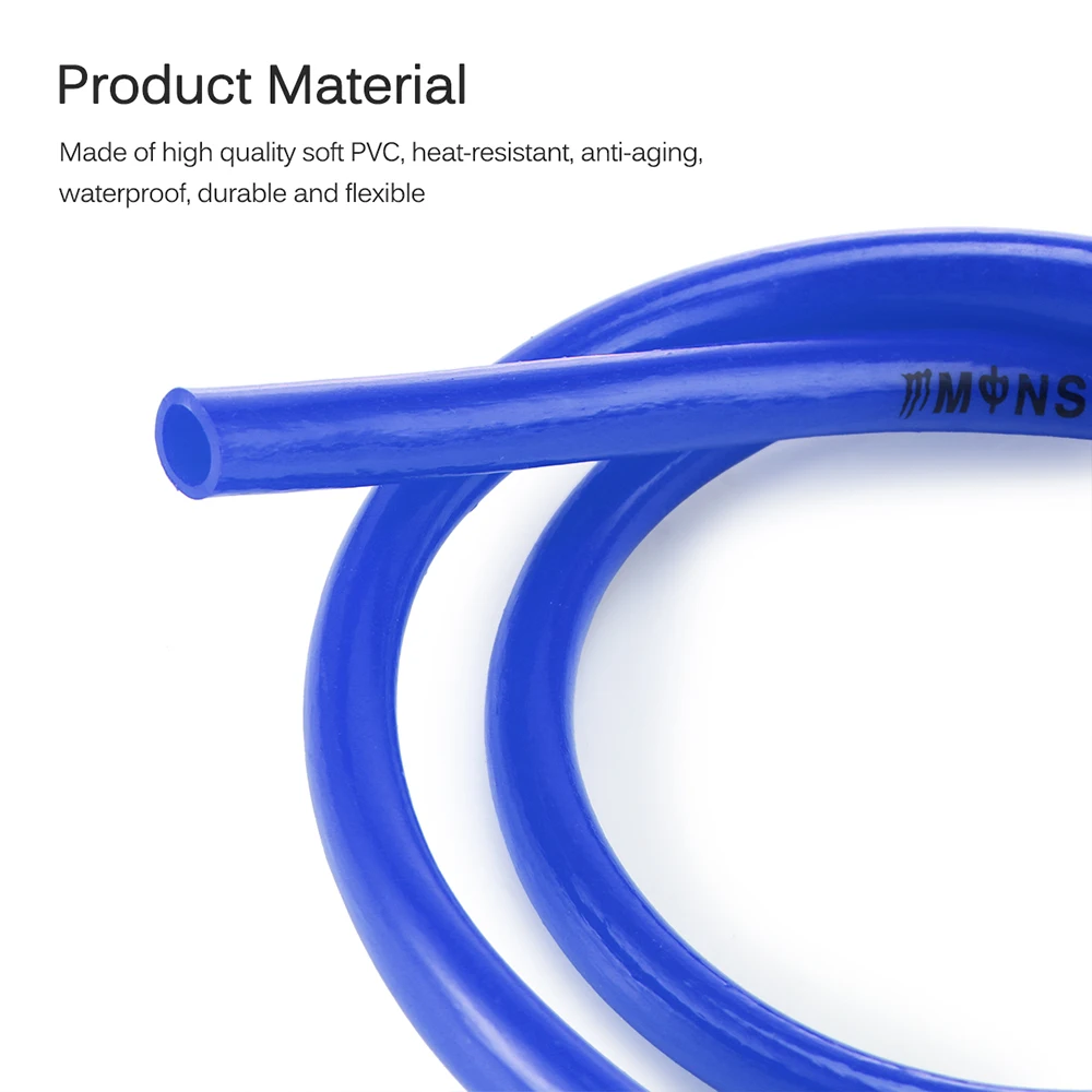 Car Motorcycle Fuel Pipe Tubing Petrol Line Synthetic Material Dirt ...