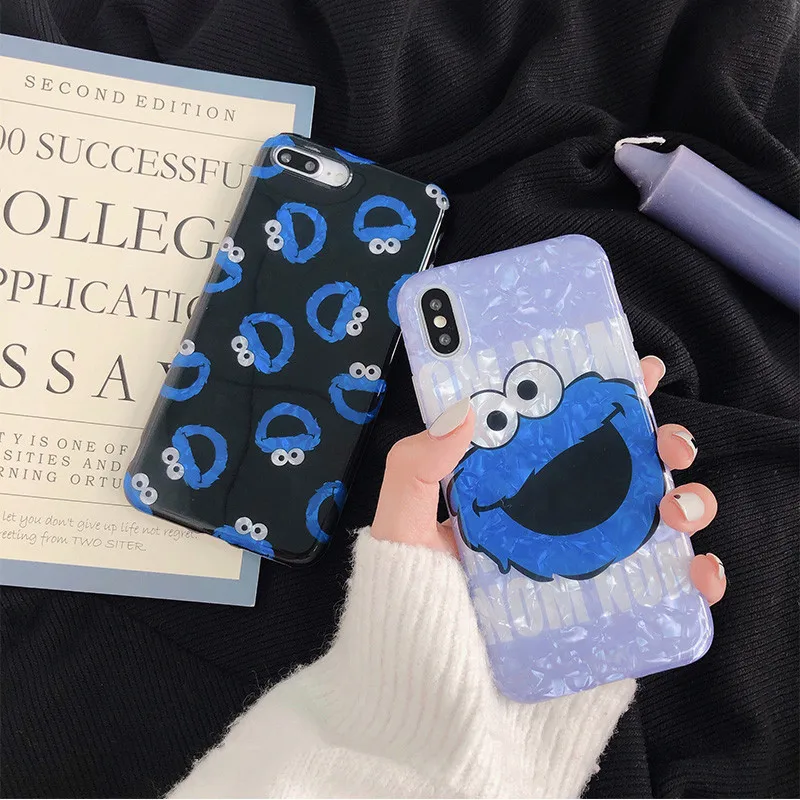 Funda de teléfono con diseño de concha de sésamo para iPhone, protector ...