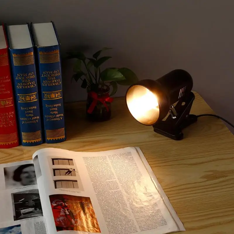 360 Degrees Rotation Turtle Lizard Fish Reptile Heat Lamps Base Clip ...