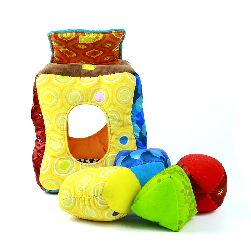 Sozzy Baby Cloth Toy Soft Sorter Curious Explorers Toy Squeak Rattle ...