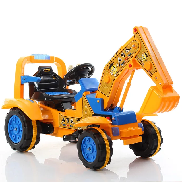 Aliexpress.com : Buy Electric Children Excavator Rechargable Four ...