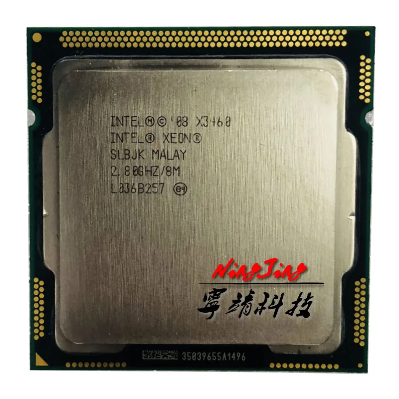 Intel Xeon X3460 2.8 Ghz Quad-core Eight-thread 95w Cpu Processor 8m ...