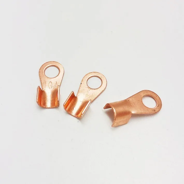 Terminal OT-10A Dia Copper Circular Splice Wire Naked Battery Cable ...