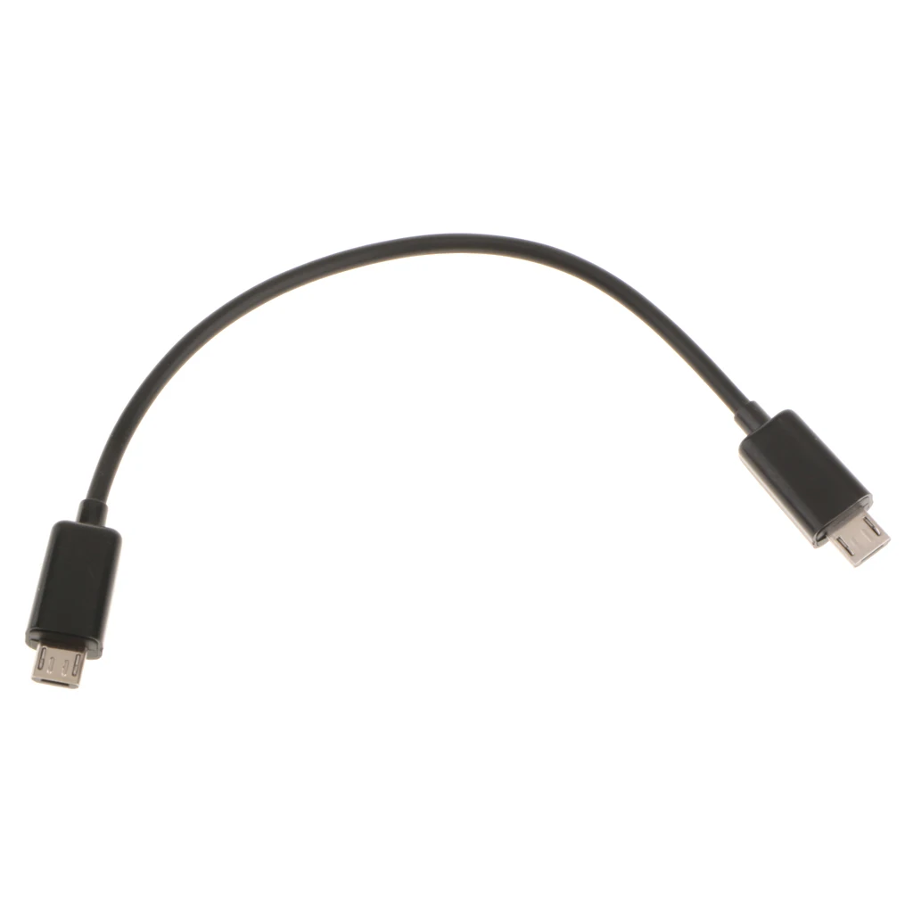 Micro USB Type B Male To Male 5 Pin Converter OTG Adapter Lead Data ...