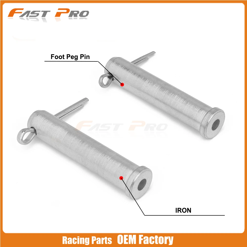 Free Shipping Motorcycle Steel Footpeg Pins Foot Peg Pin For Husqvarna ...