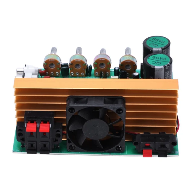 Audio Amplifier Board 2.1 Channel 240W High Power Subwoofer Amplifier ...