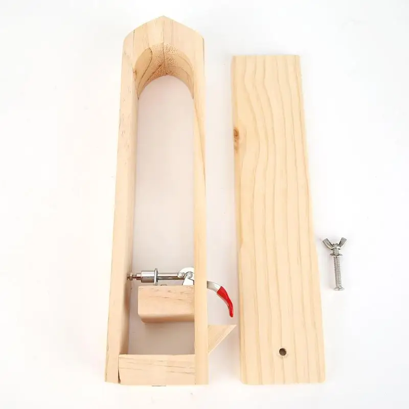 Wooden Leather Retaining Clip Leather Craft Sewing Tools Clamps For DIY Stitching Sewing Lacing ...