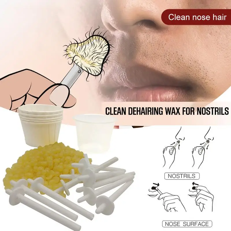 Portable Wax Kit Nose Hair Removal Wax Kit Nose Hair Removal Cosmetic Tool Nose Hair Trimmer For