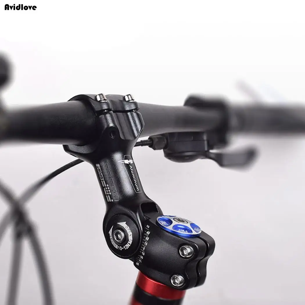 Adjustable Bicycle Riser Extended Stretch Handlebar Stem Made of ...