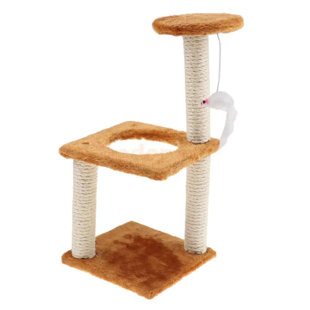 Three-layer Scratcher Tree – KittyPawShop.com