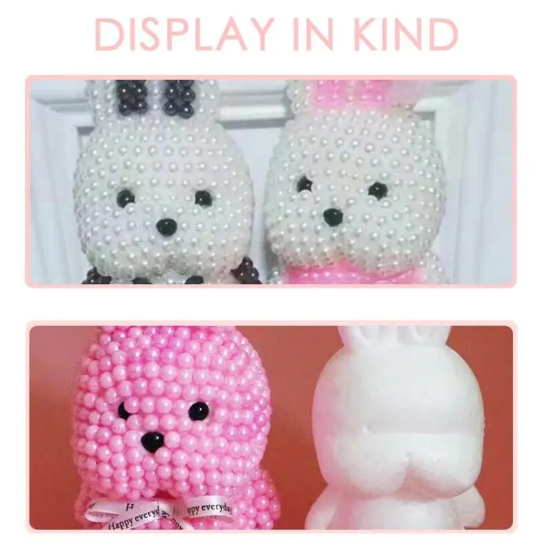 3-5 Years Kids Craft Toys Foam Animals Bear Modeling Polystyrene ...