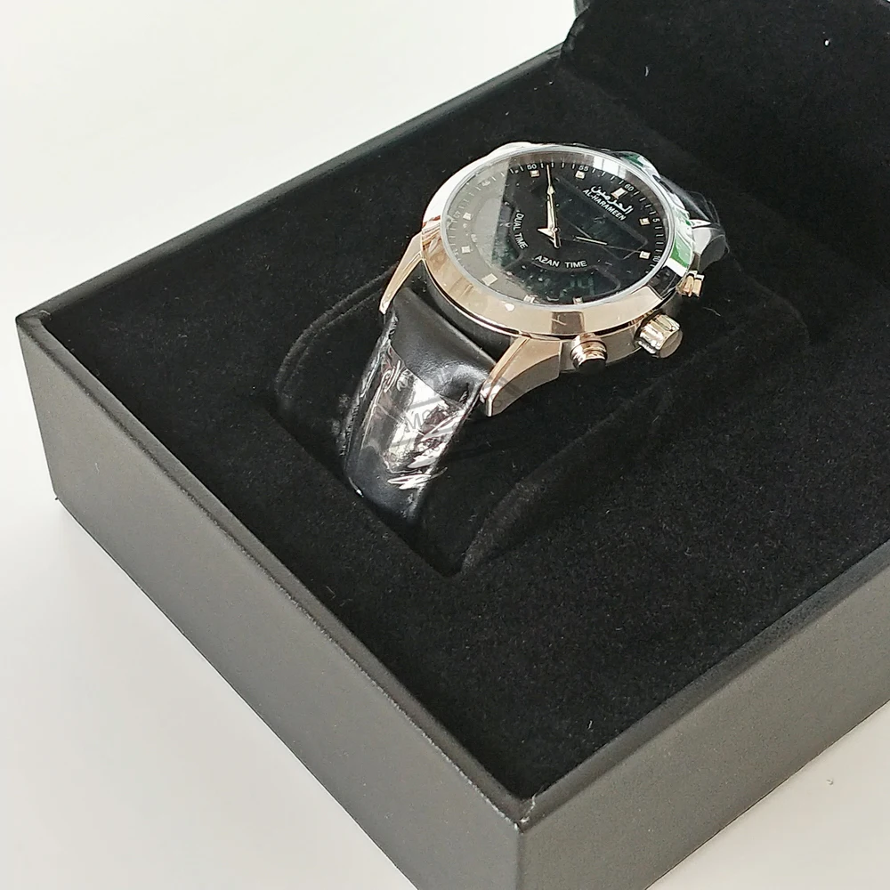 Azan Wristatch with Qibla Hijri Fajr WA10 32mm Muslim Watch with Prayer ...