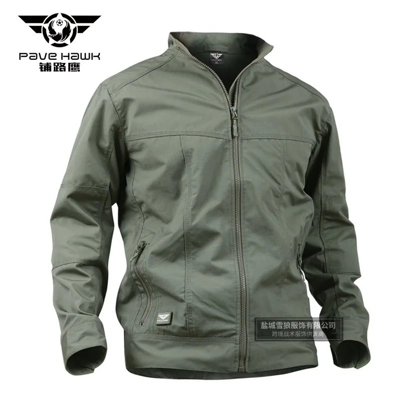 Men's Tactical Loose Warm Coat Outdoor Camping Climbing Jackets Combat ...
