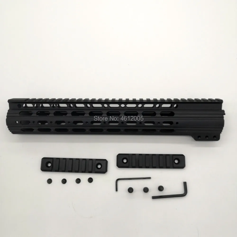 12 inch Picatinny Rails Handguard Quad Rail for Aluminum One Rail free ...