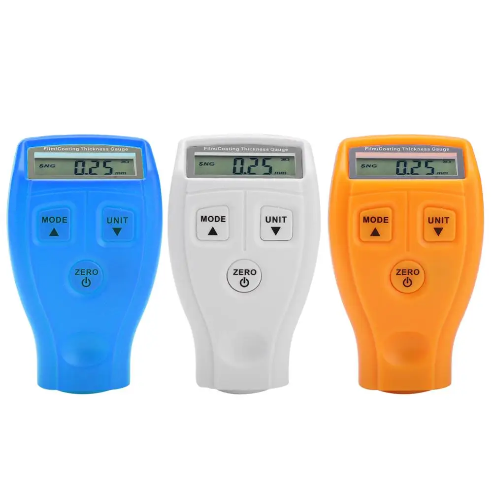 Mini Portable LCD Car Paint Tester Coating Thickness Digital Detector ...