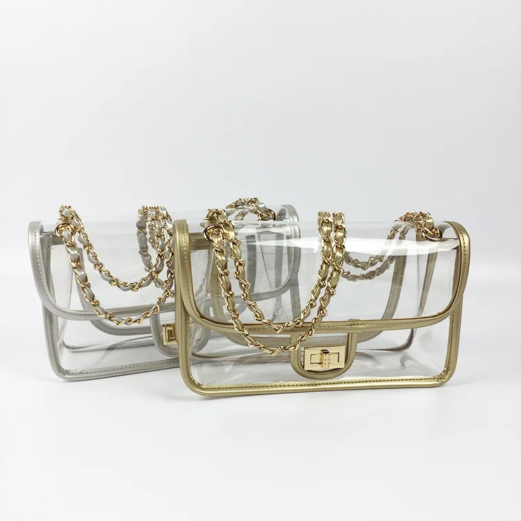 Clear Plastic Shoulder Bags | semashow.com