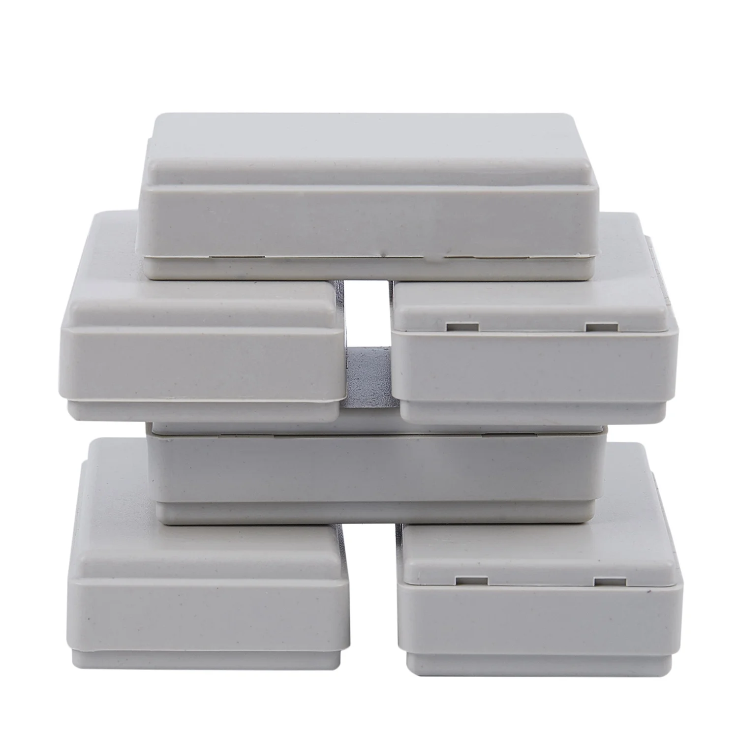 Waterproof Plastic Enclosure Cable Connect Case Junction Box 6pcs - buy ...