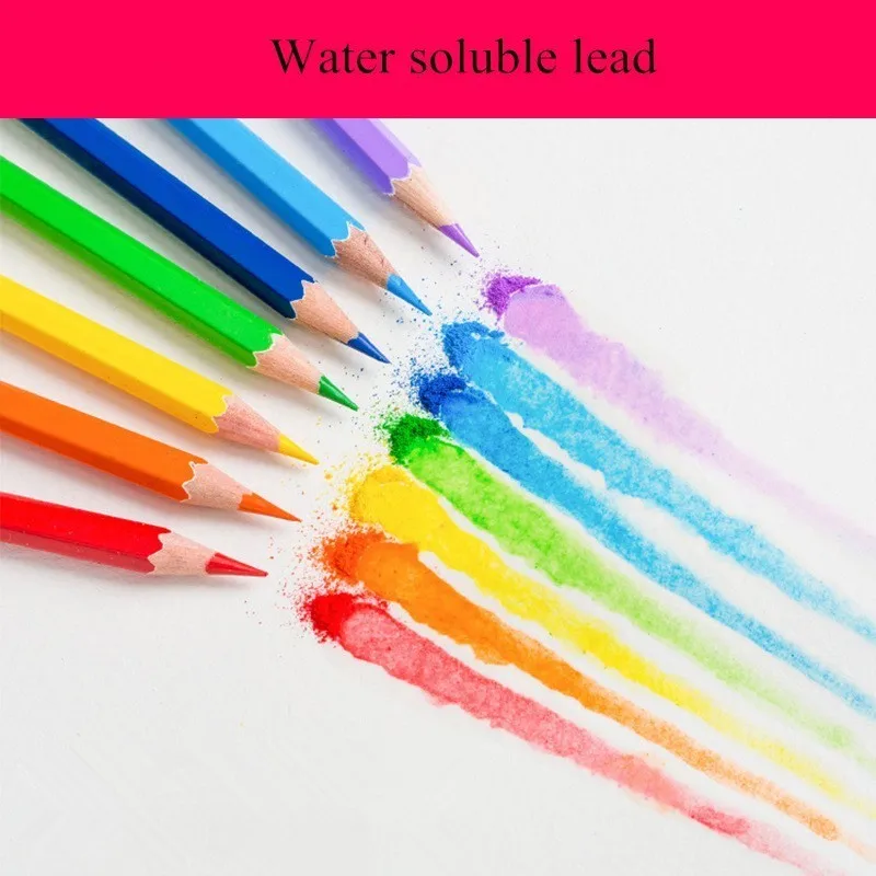 1 Set Colored Pencils Lapis De Cor Artist Painting Watercolor Pencils ...
