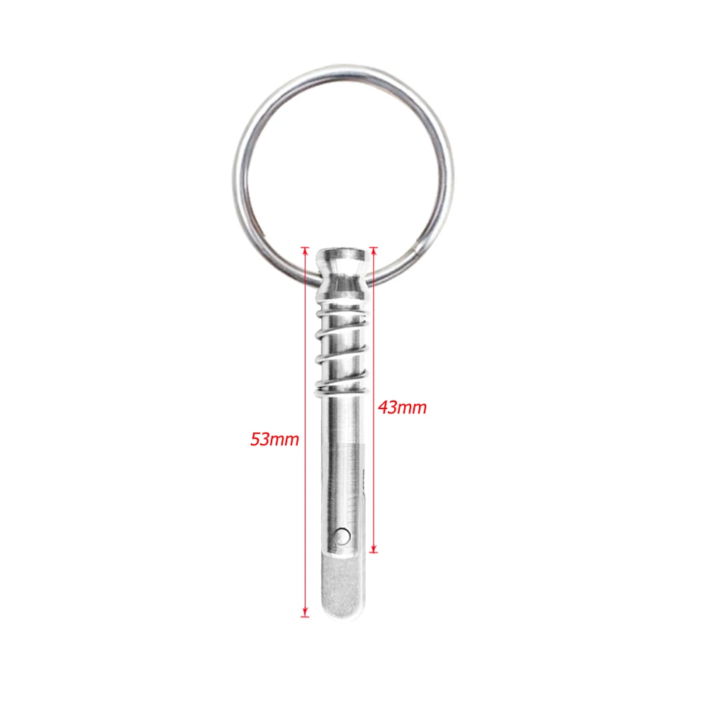 316 Stainless Steel Quick Release Pins Boat Marine with Pull Ring Multi ...
