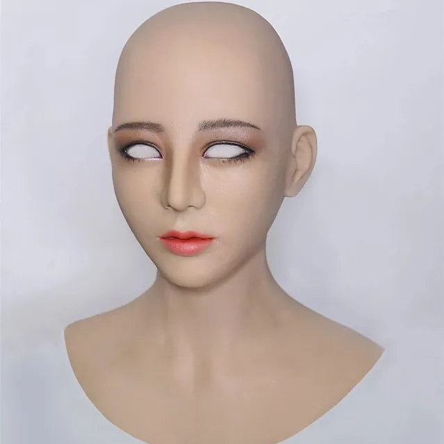 KnowU Lifelike permanent Makeup female Mask Crossdressing Crossdresser ...