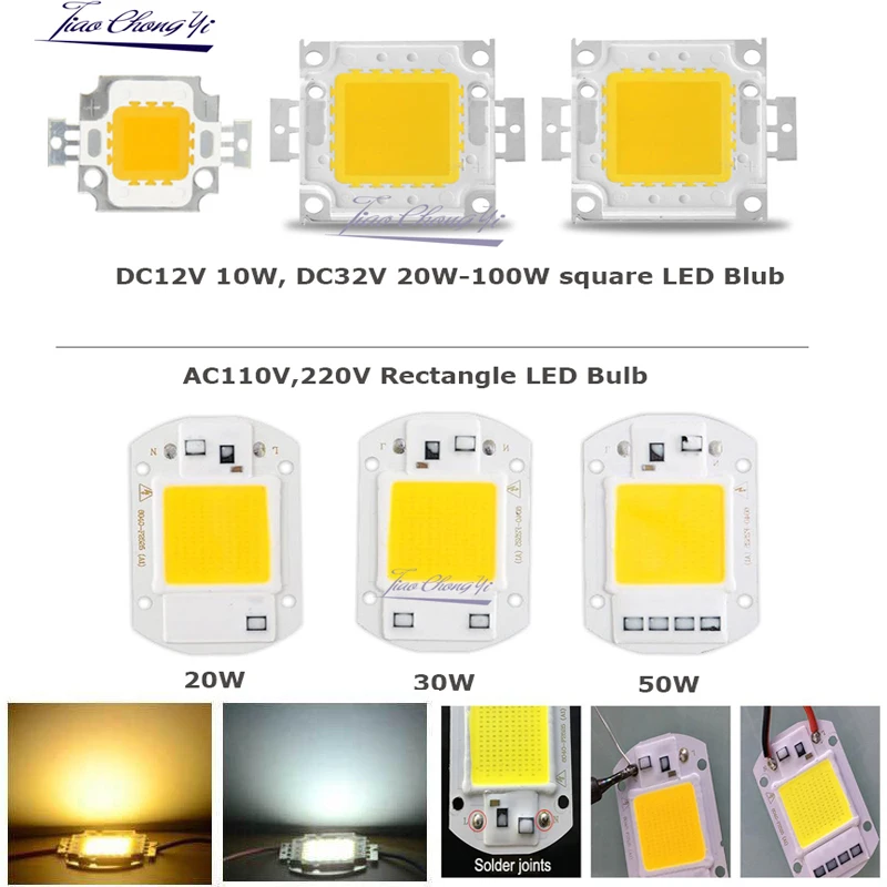 Led-Cob-10W-20W-30W-50W-100W-COB-LED-Chip-DC-12V-32-36V-Integrated ...