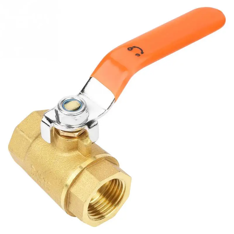 1pc DN15 BSP Female Thread Brass Shut off Pipe Ball Valve 1.6MPa ...