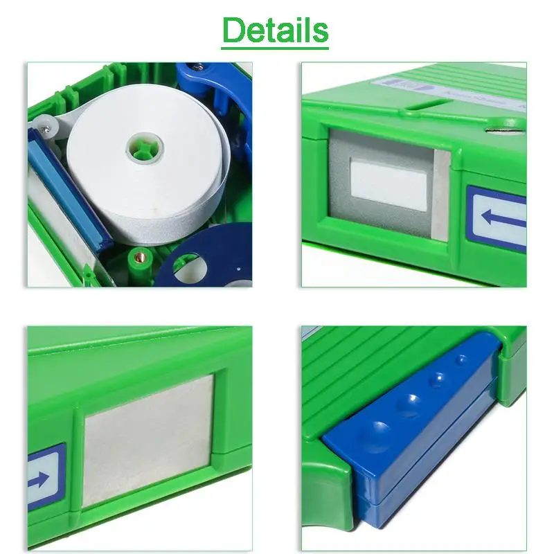 Fiber end face cleaner with replacable tape Fiber Optic Cleaner Optical ...