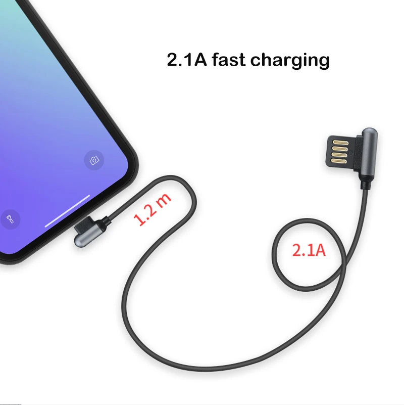 Cable de flexión WOPOW L para cables iPhone línea de datos de juego ...