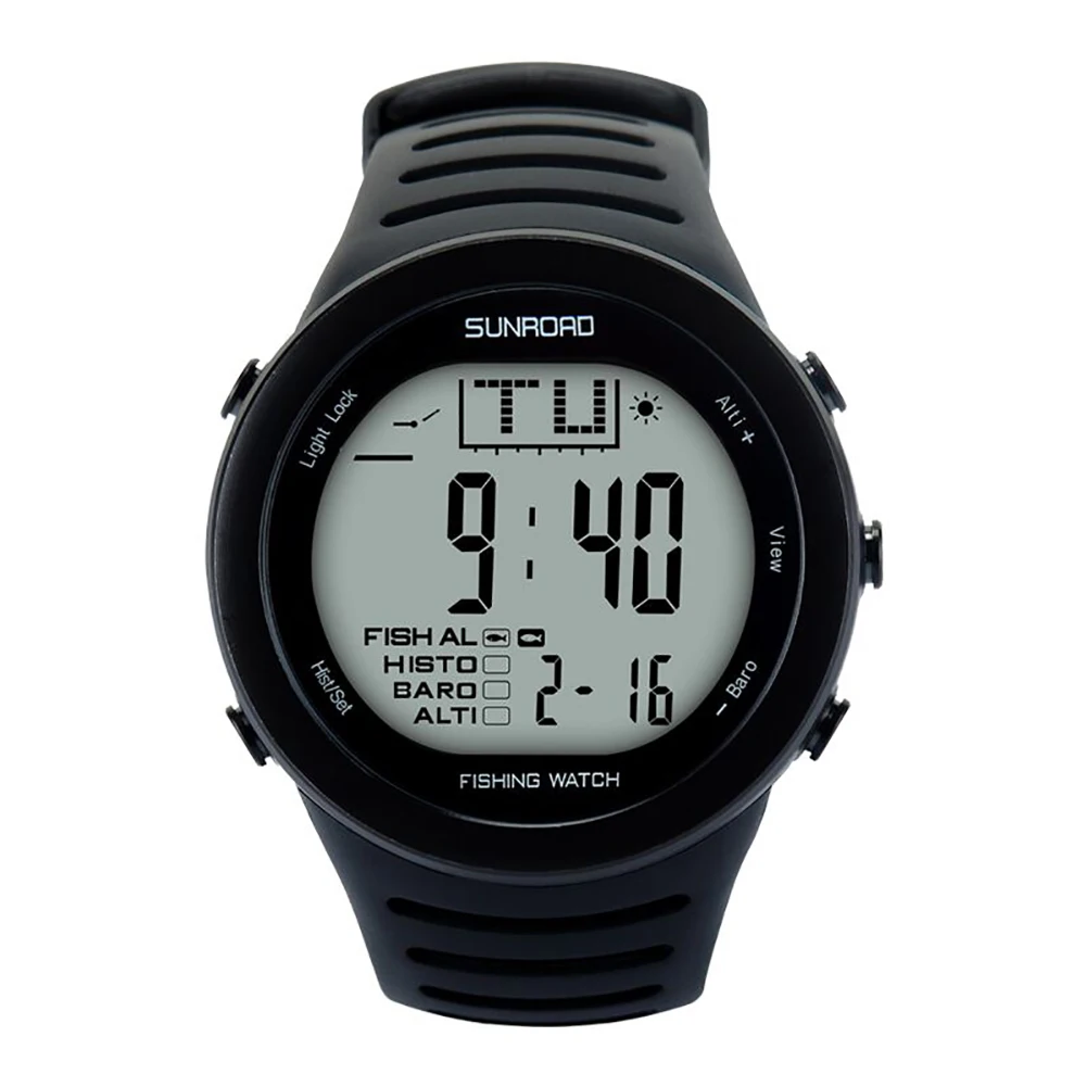 Digital Outdoor Fishing Hiking Waterproof Barometer Altimeter ...