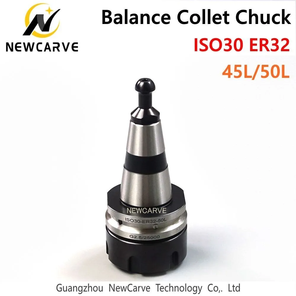 ATC Spindle Collet Adapter ISO30 ER32 45L 50L Balance Collet Chuck CNC ...