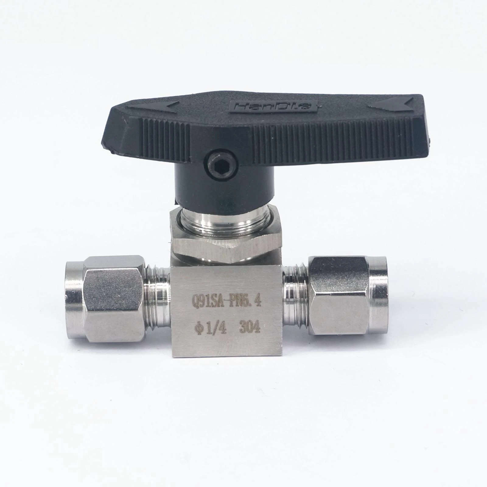 Fit For 1/4" Inch O/d Tube 304 Stainless Steel Compression Fitting Shut ...