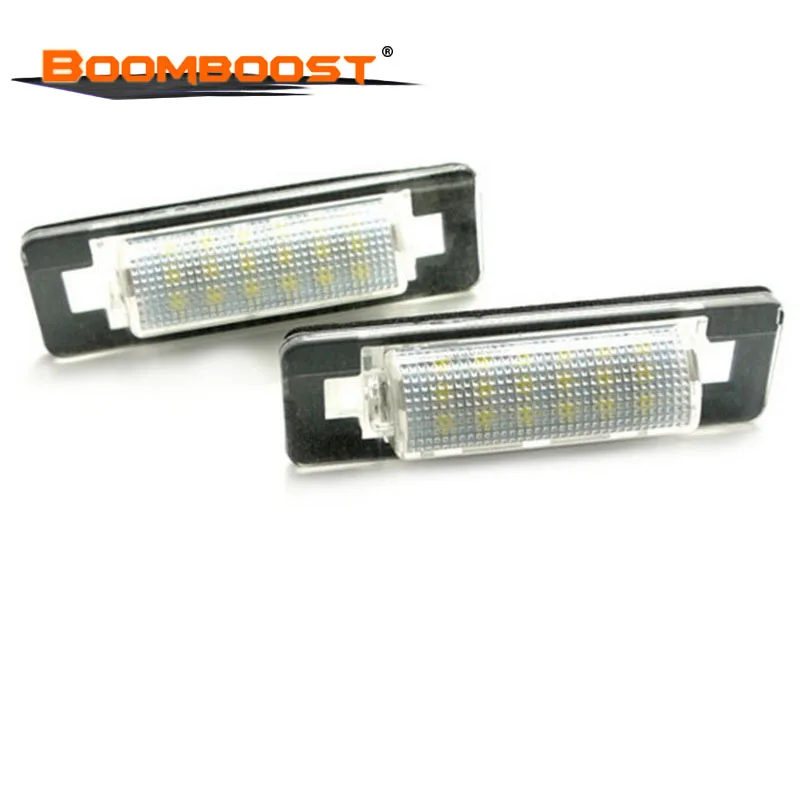 2 uds 12V LED para placa de matrícula para Benz W210 W202 E300 E55 C230 ...