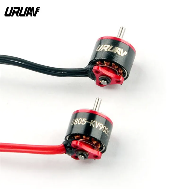 URUAV 0805 9000KV/10000KV 2 3 S 1 2 S 9N12P CW/CCW negro rojo sin ...