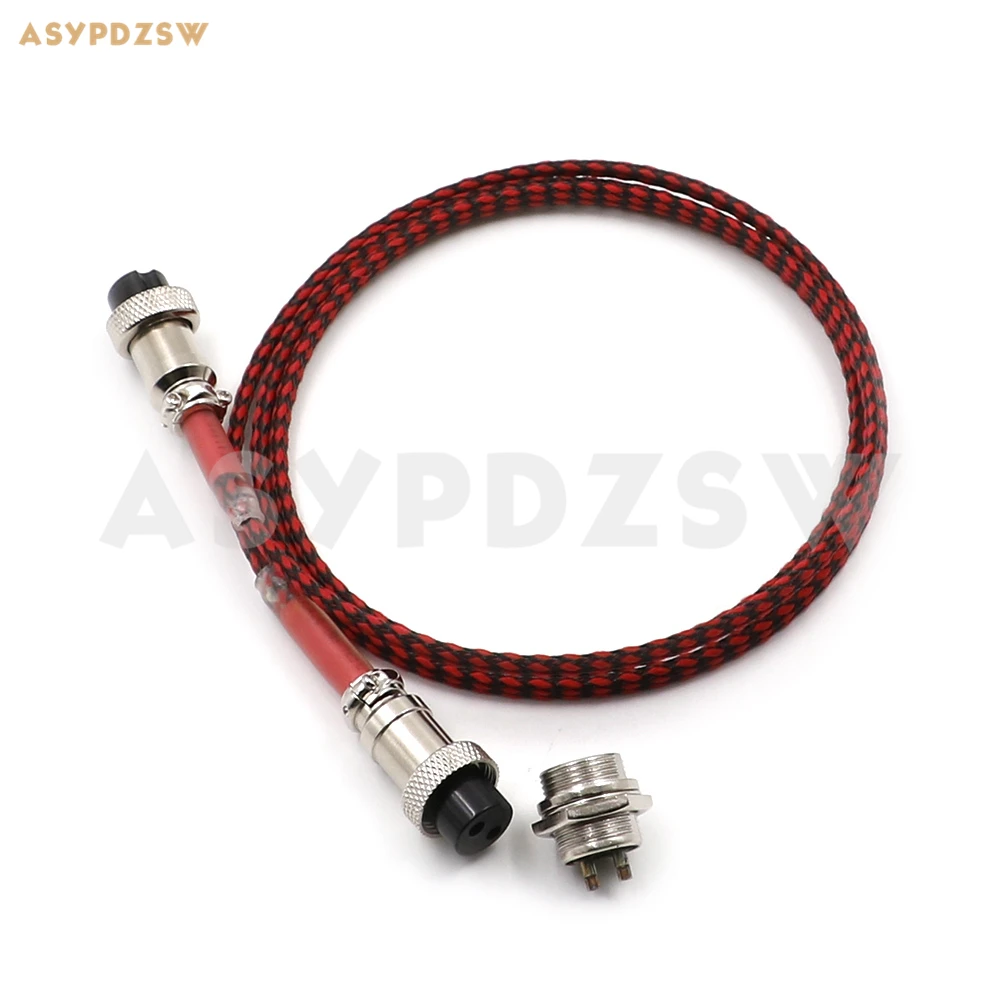 1.2m Gx16-gx16 2-pin Silver Plated Dc Linear Power Supply Air Cable For ...