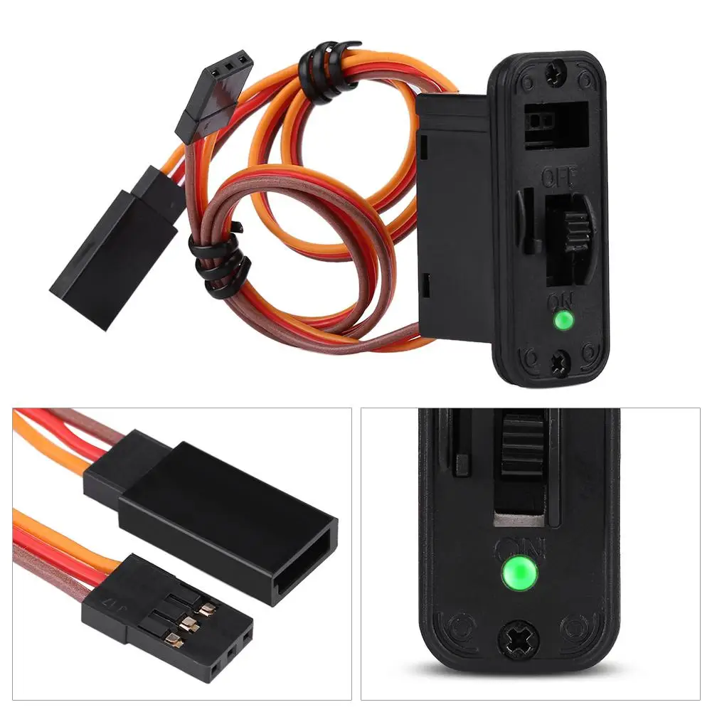 Rc Switch Connectors 1pc Heavy Duty Rc Switch With Led Display Jr Rc On ...