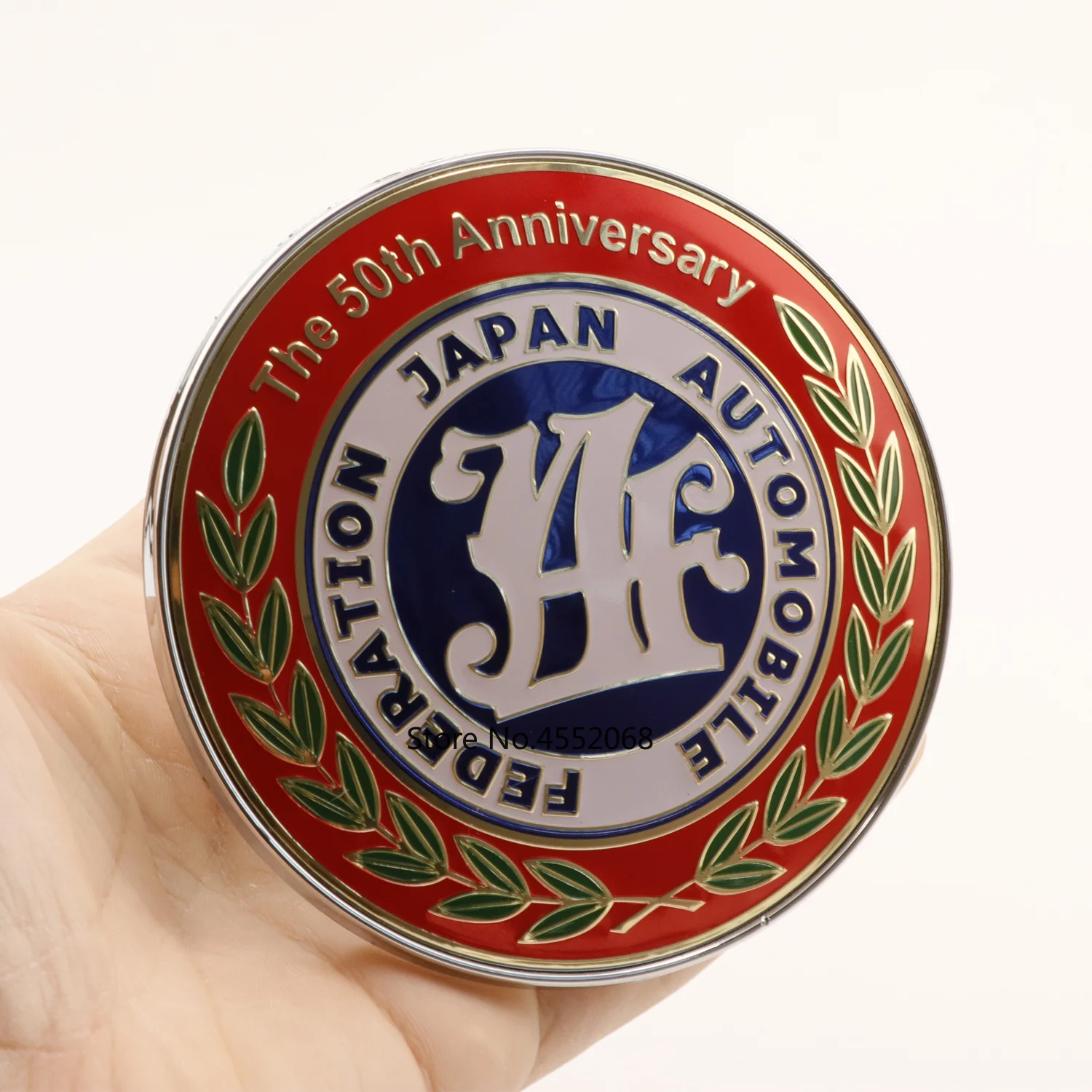 Car Accessories jdm JAF 50TH Front Grill Badge Universal Japan ...