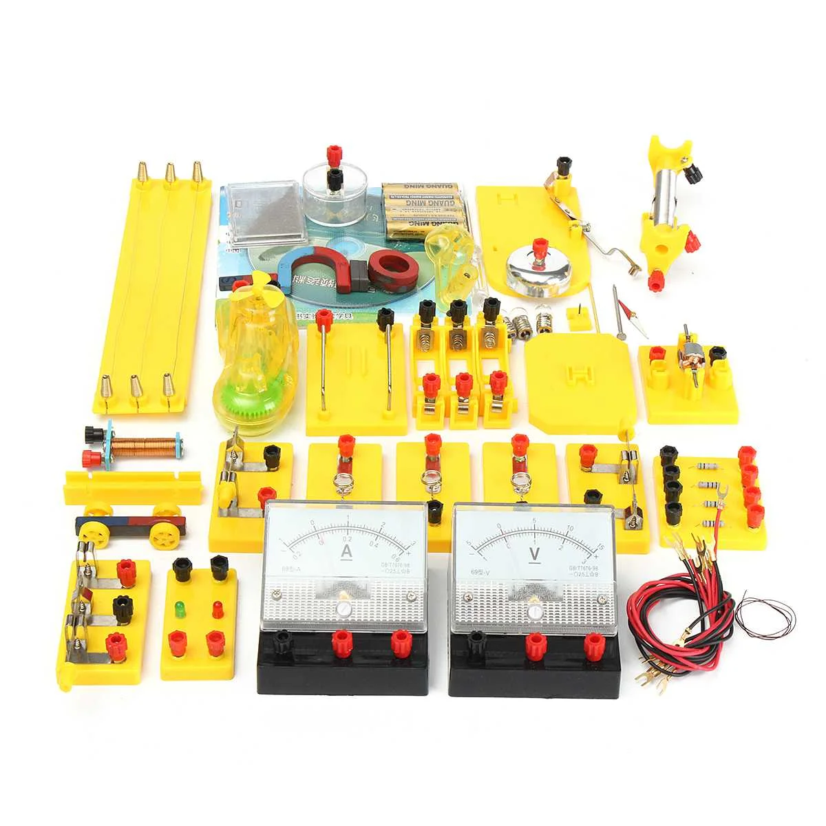 Physics Experiments DIY Electricity Science Experiment Test ...