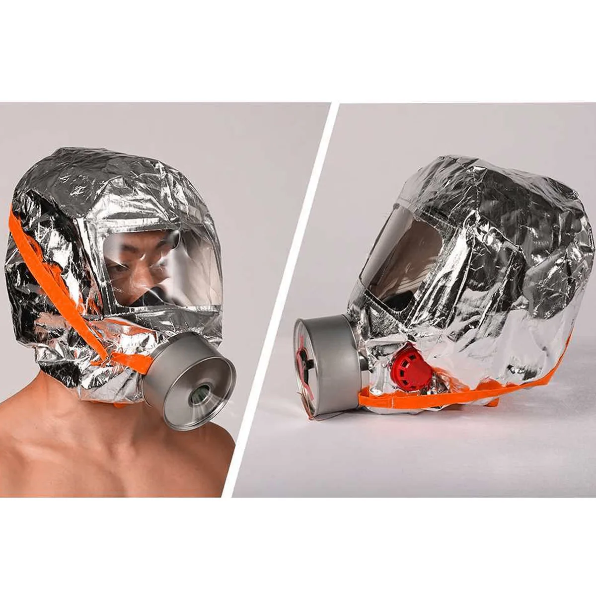 30 Minutes Fires Emergency Escape Mask Oxygen Smoke Gas Self-life ...