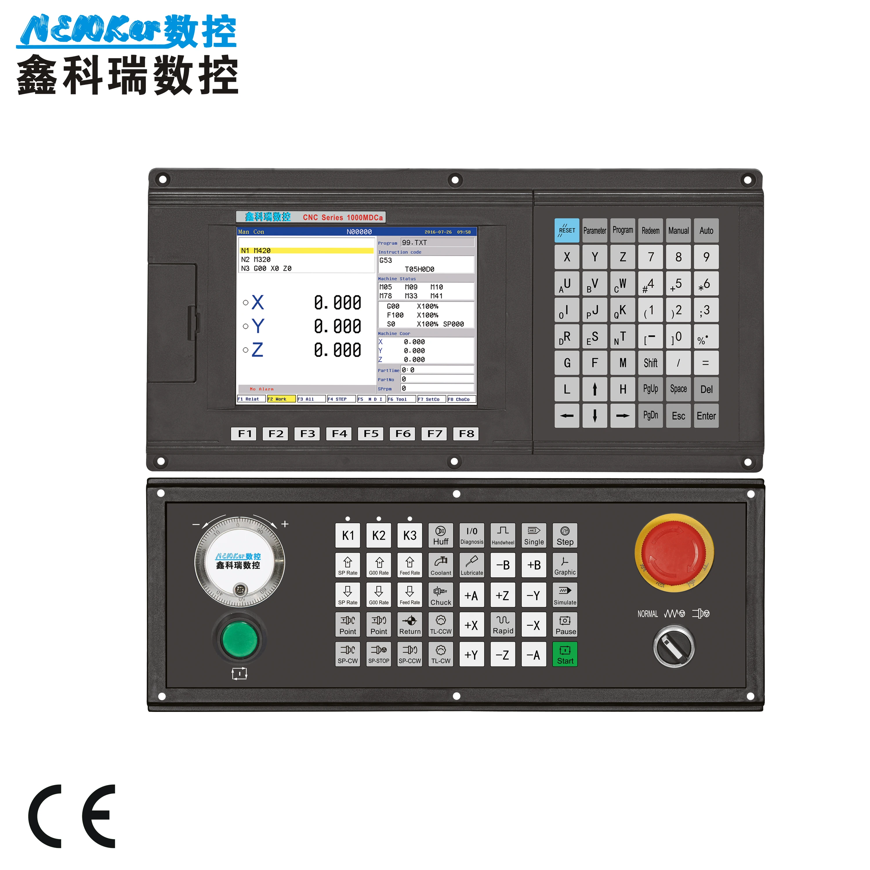 Multifunctional 3 Axis Cnc Controller For Milling, Drilling, Engraving ...
