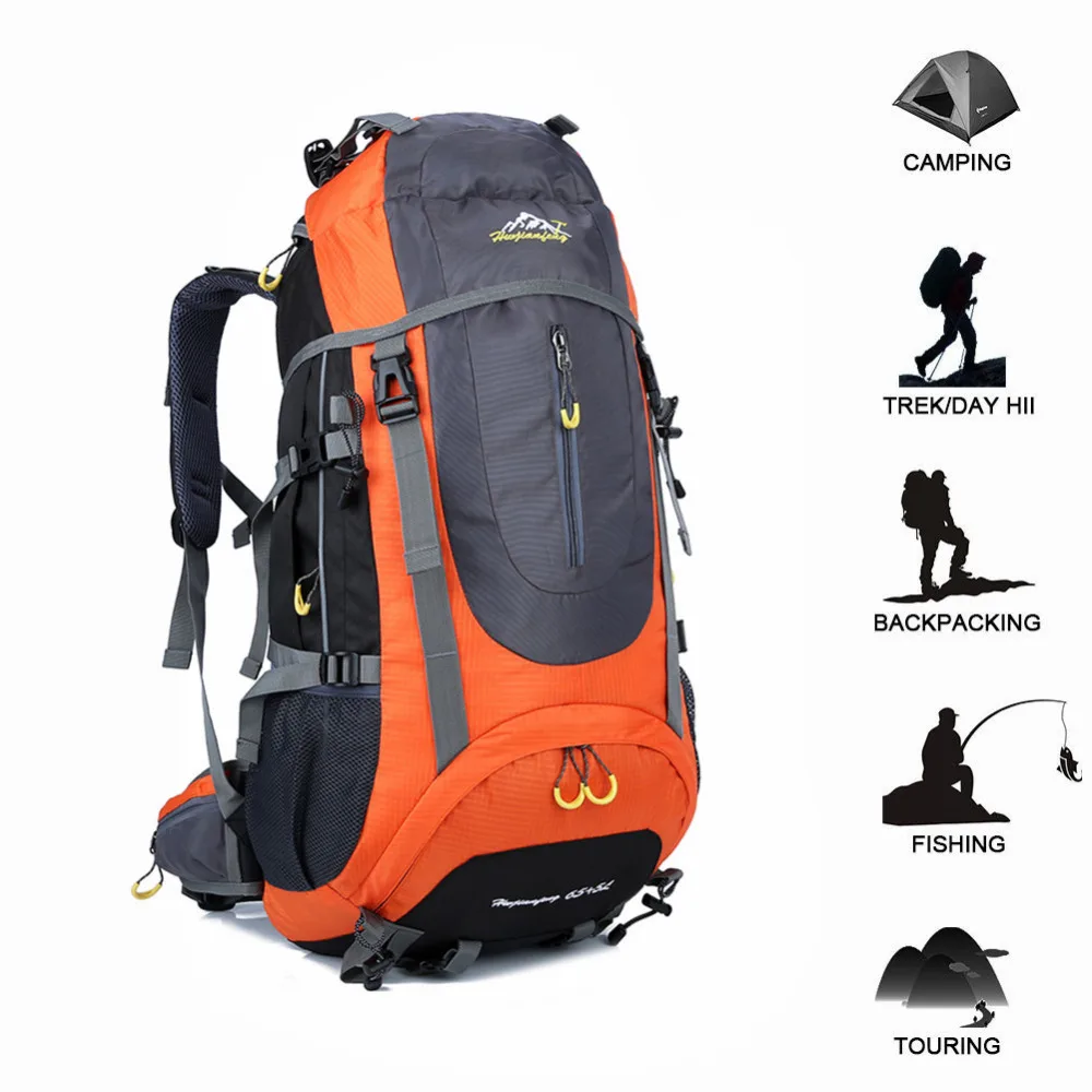 Waterproof Hiking Backpack 70l Tactical Outdoor Camping Rucksack ...