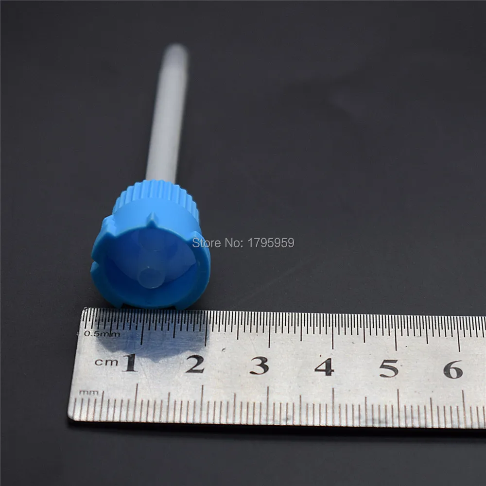 50pcs Mixing Nozzle Epoxy Adhesive Applicator Static Mixer 1:1 Mix ...