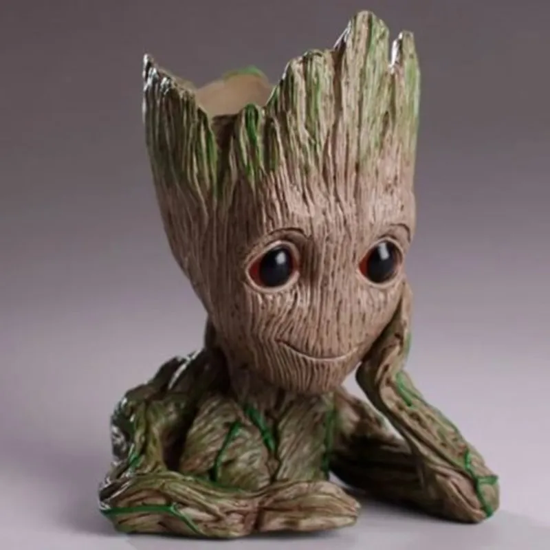Biggo Tools Store 2018 New Baby Groot Flowerpot/Pen Pot/Guardians of ...